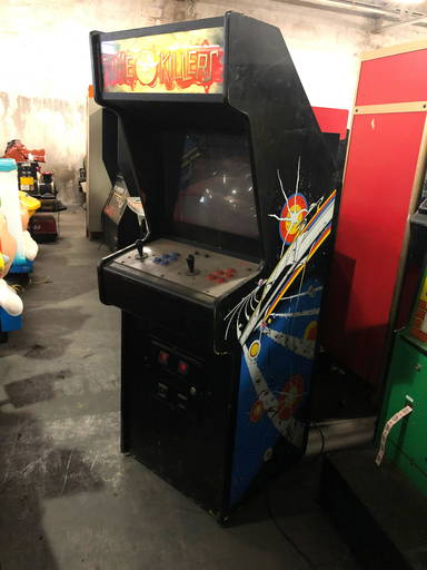 Strata Time Killers Arcade Game In Asteroids Cabinet