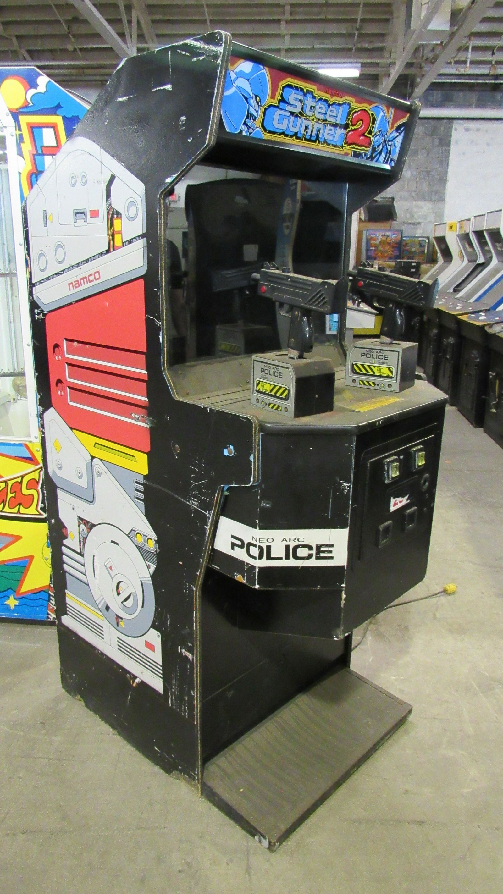 Namco Steel Gunner 2 Arcade Game - Jul 30, 2020 | Jaybird Auctions in MD