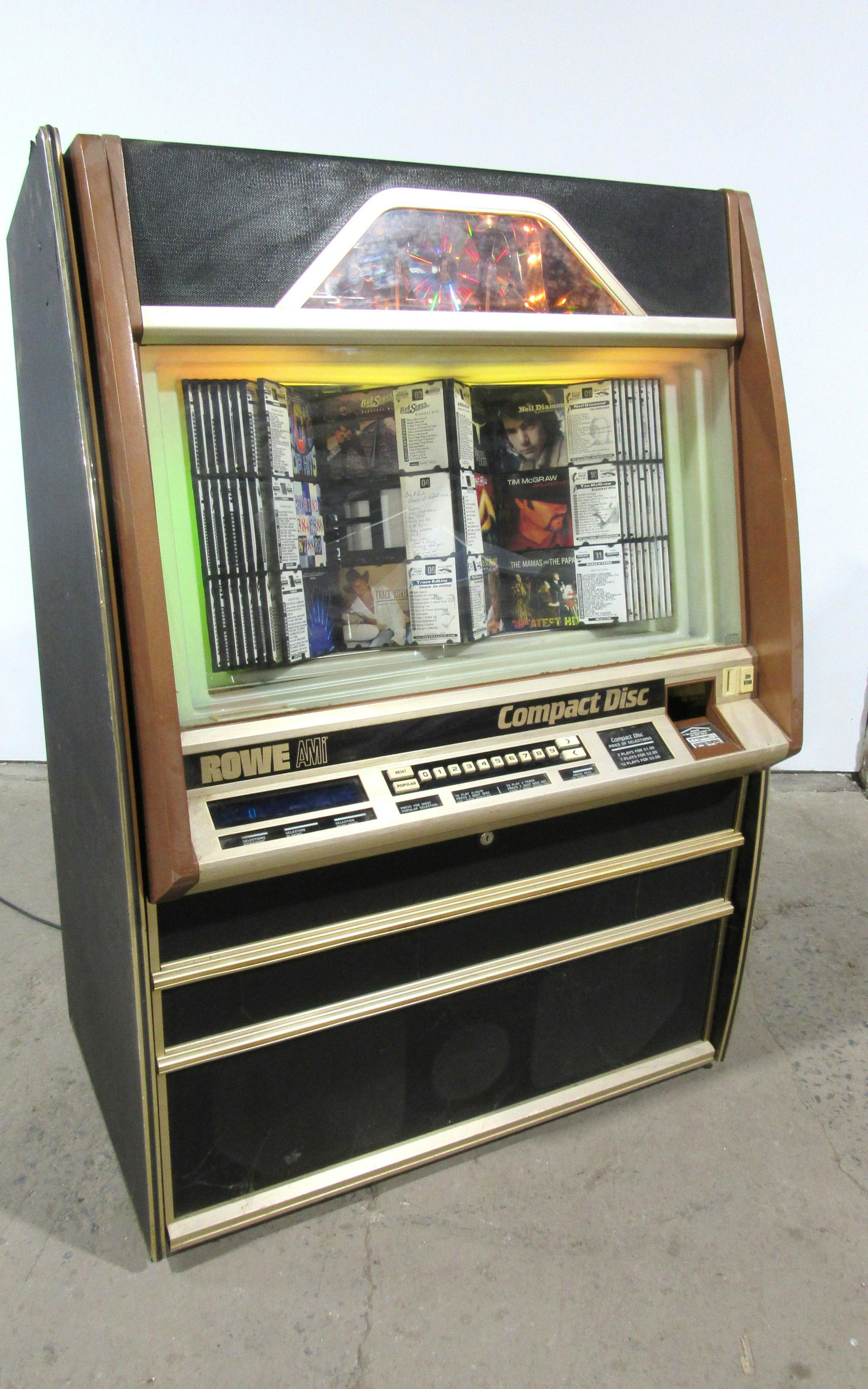 Rowe CD 100 Model A Jukebox - Jul 30, 2020 | Jaybird Auctions in MD