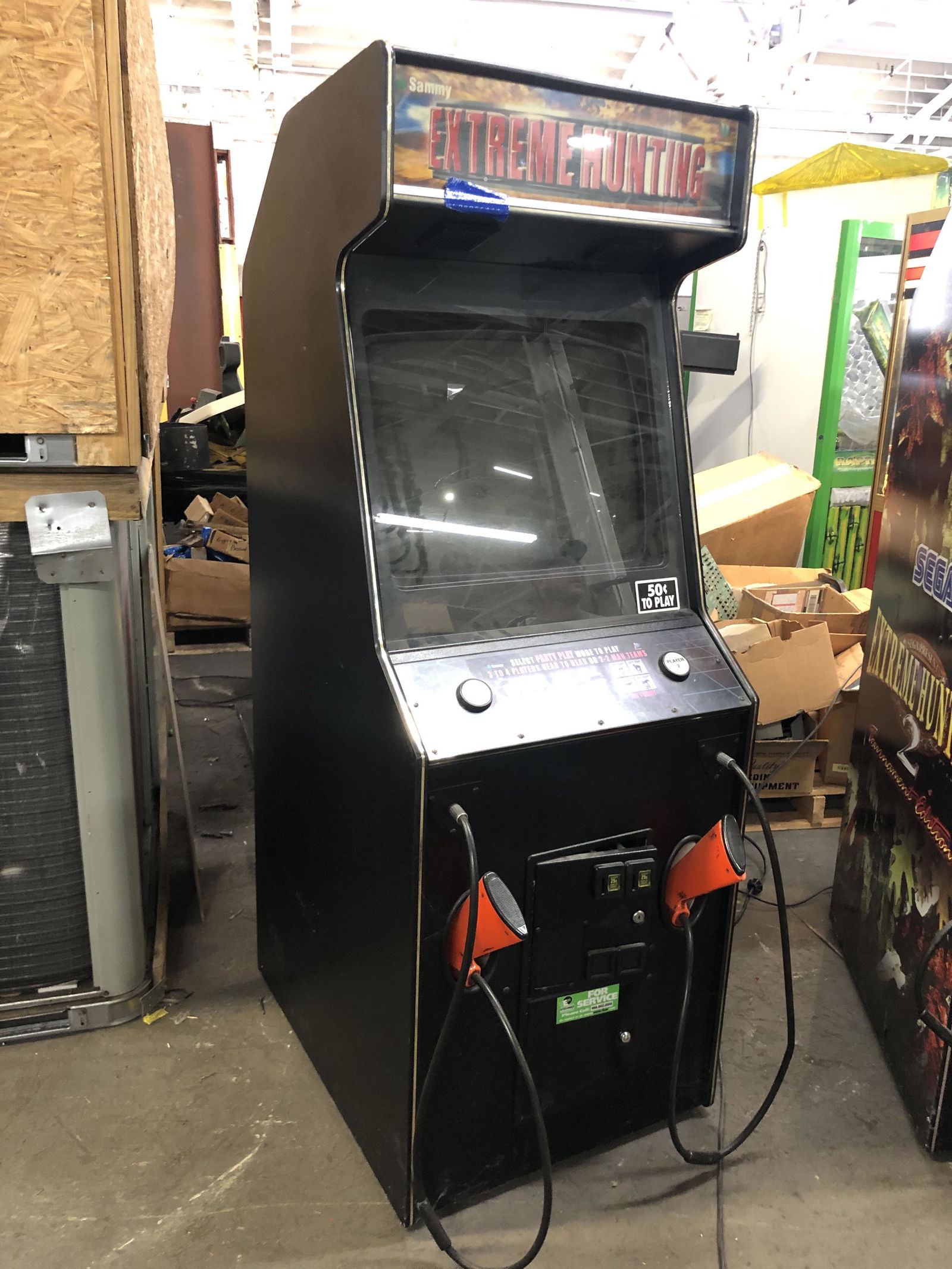 Sammy Extreme Hunting Arcade Game