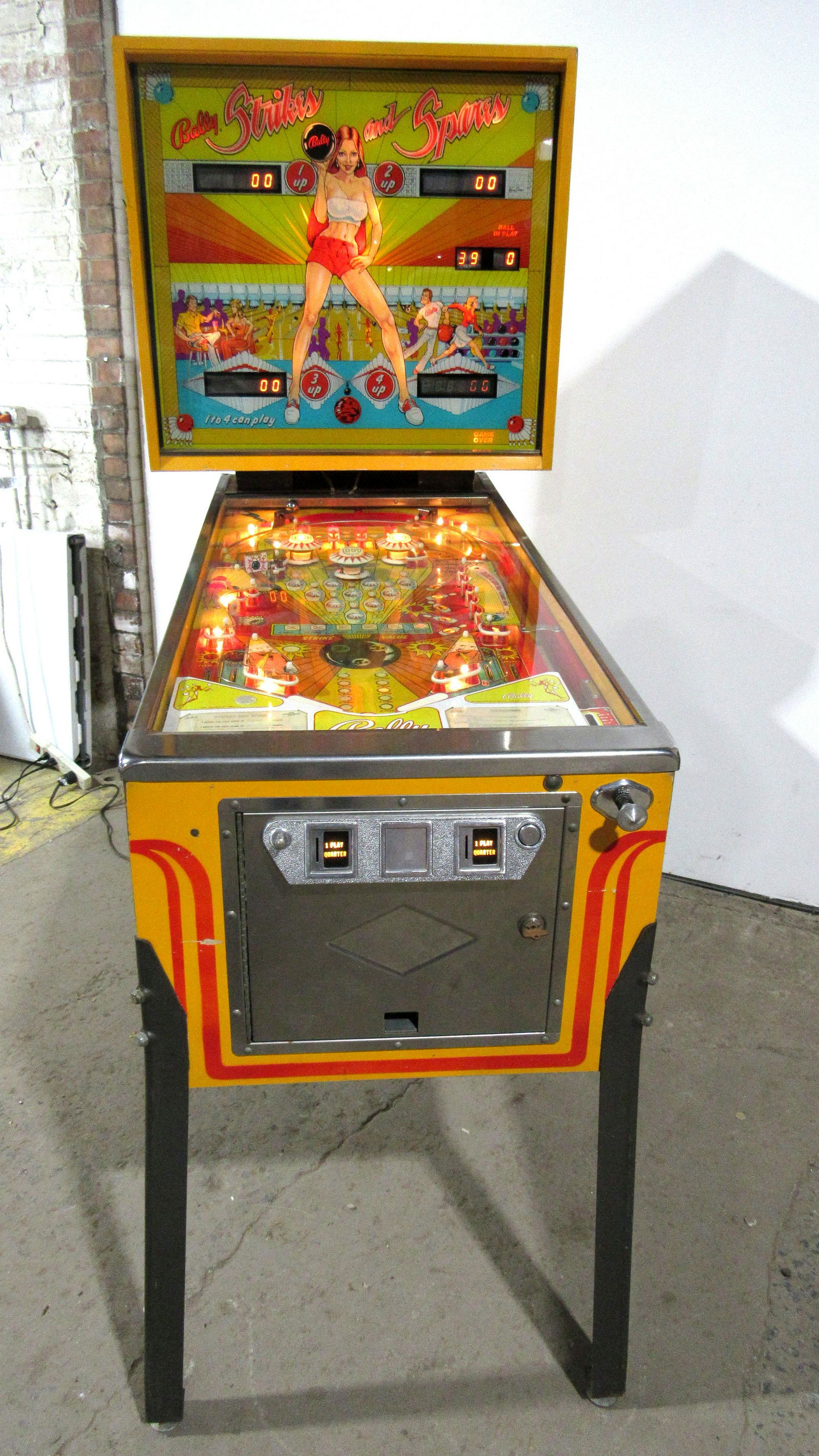 Bally Strikes and Spares Pinball Arcade Machine - Sep 17, 2020 ...