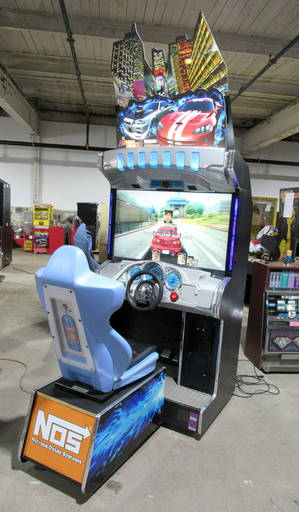 Namco Dead Heat Sit Down Racing Arcade Game