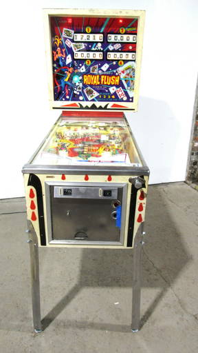 Gottlieb Royal Flush Pinball Arcade Game
