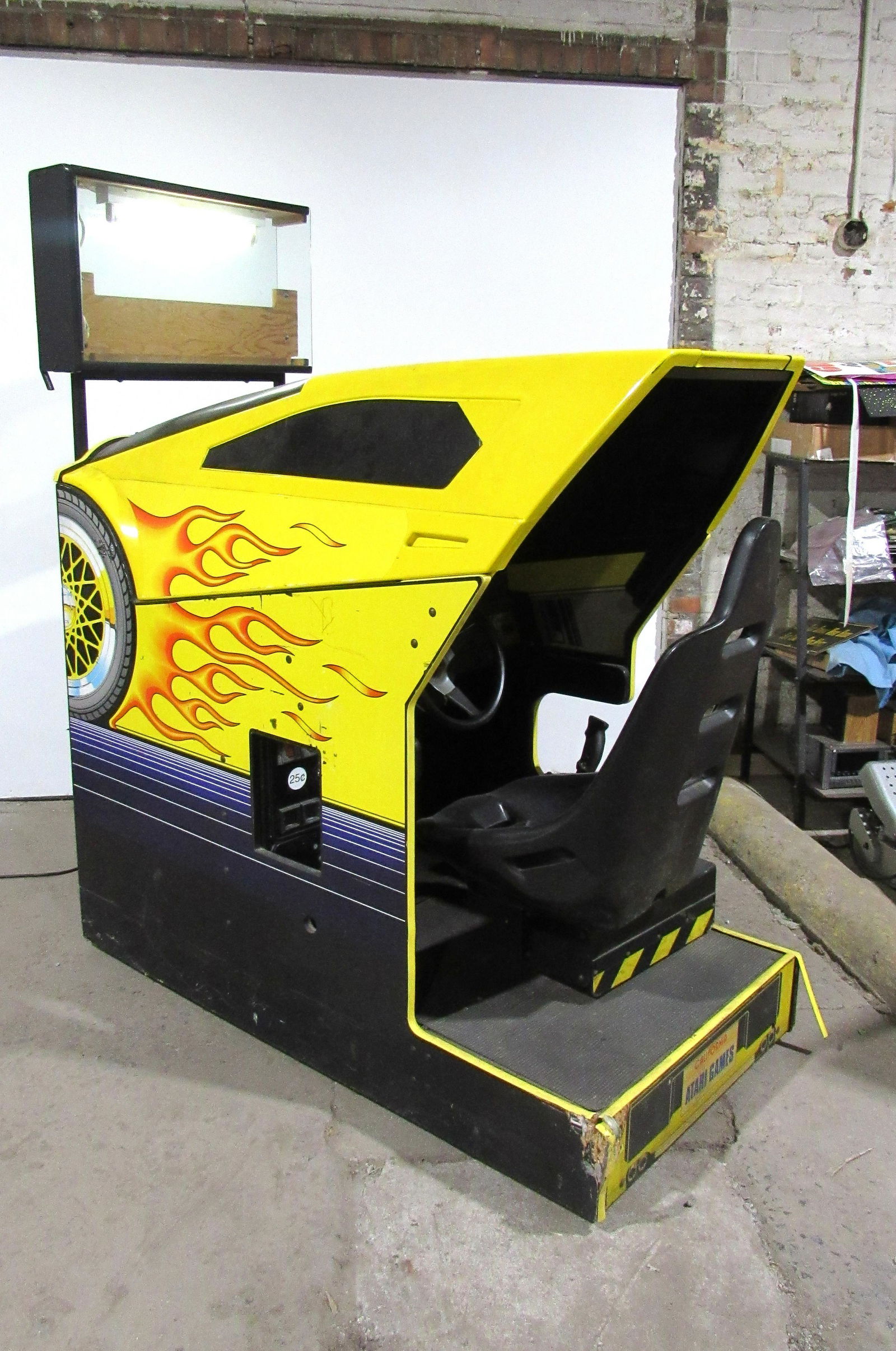 Atari Race Drivin' Sit Down Racing Arcade Game