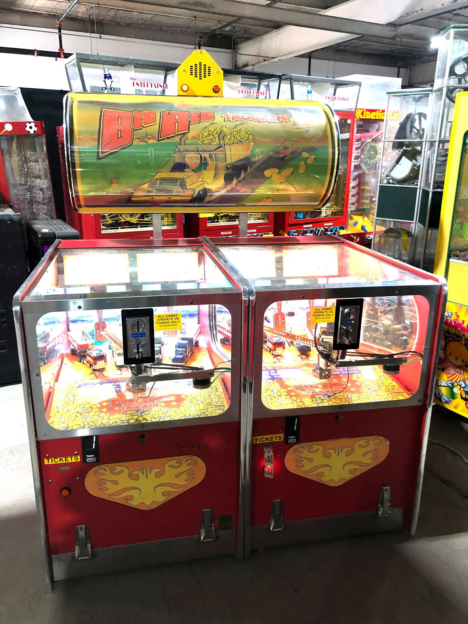 Big Rig Truckin' Ticket Redemption Arcade Game