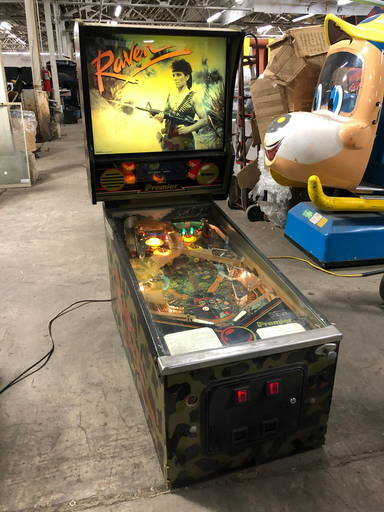 Gottlieb Premier Raven Pinball Machine