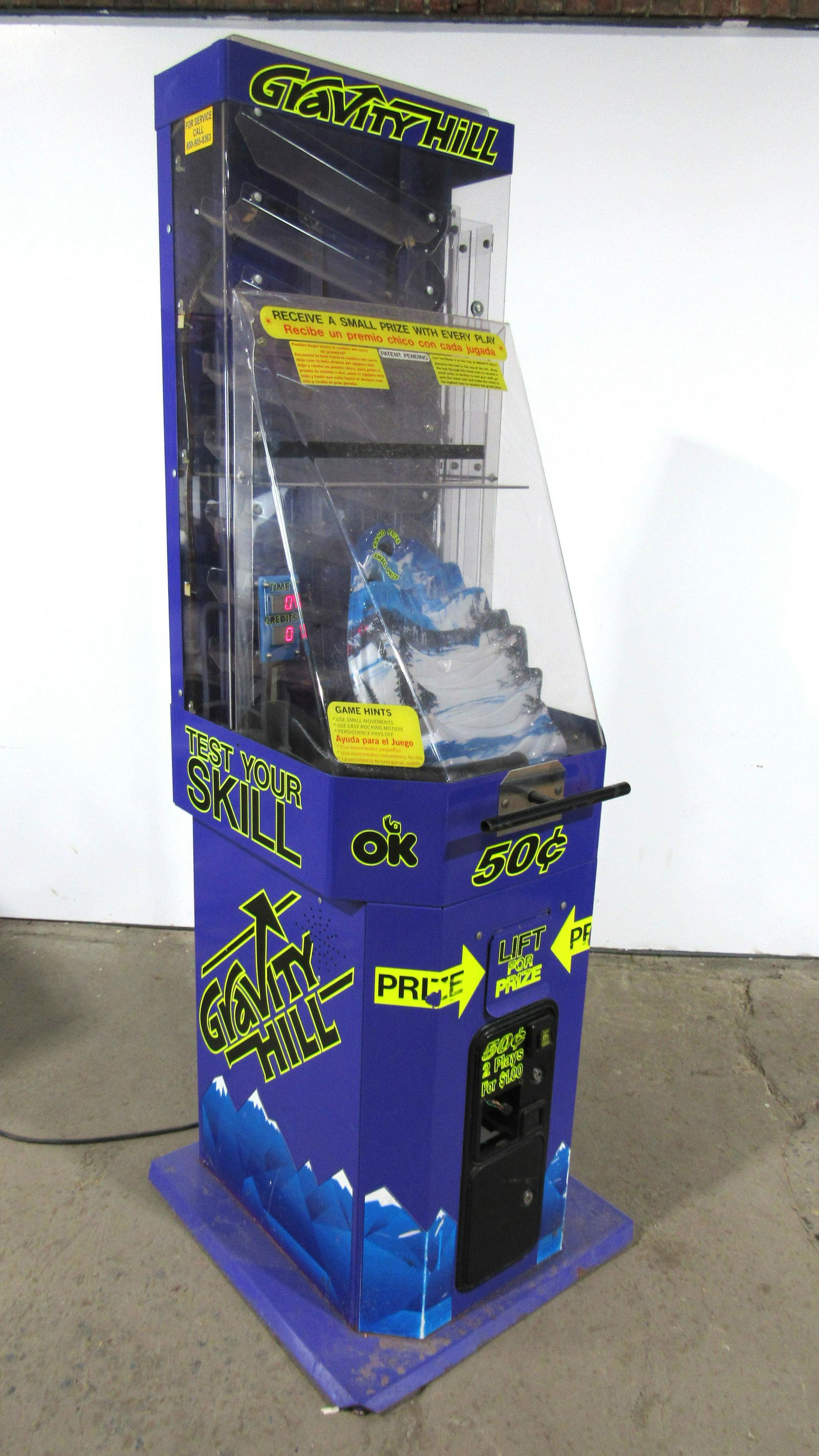 Gravity Hill Prize Redemption Arcade Game - Sep 17, 2020 | Jaybird ...