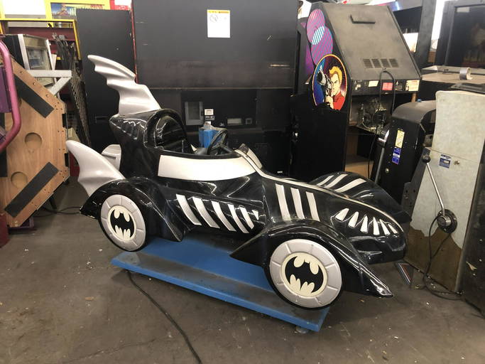 Batman Forever Batmobile Coin Operated Kiddie Ride