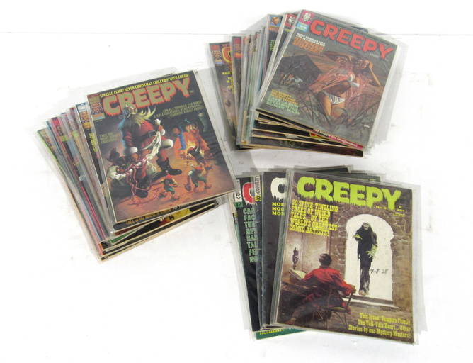 Collection Of "creepy" Horror Magazines
