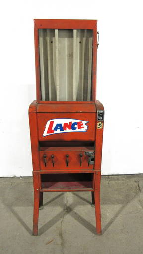 Lance's Peanut Coin Operated Vending Machine