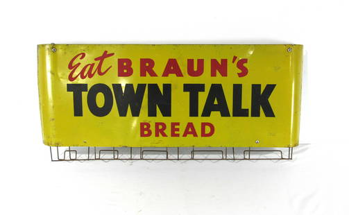 Vintage Braun's Town Talk Bread Thermometer