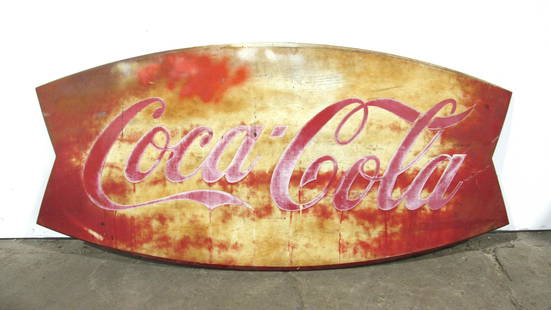 Coke Fishtail Sign