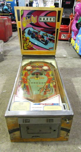 Gottlieb Spin Out Pinball Machine - Dec 10, 2020 | Jaybird Auctions in MD