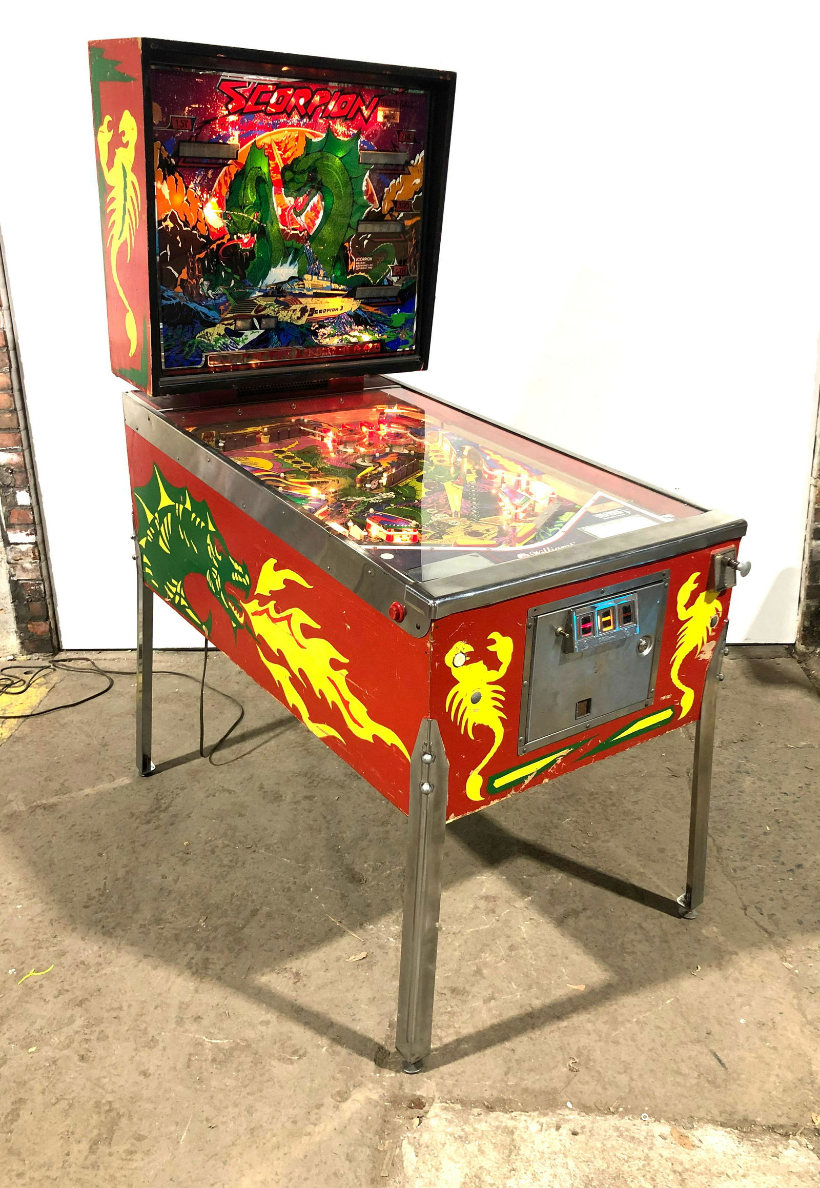 Williams Scorpion Pinball Machine
