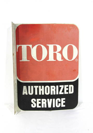 Toro Authorized Service Flange Sign