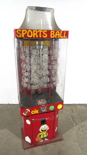 Rugrats Themed Beaver Coin Operated Sports Ball Gumball