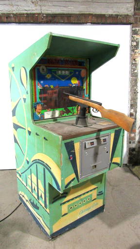 Chicago Coin Coney Island Shooting Gallery Arcade Game