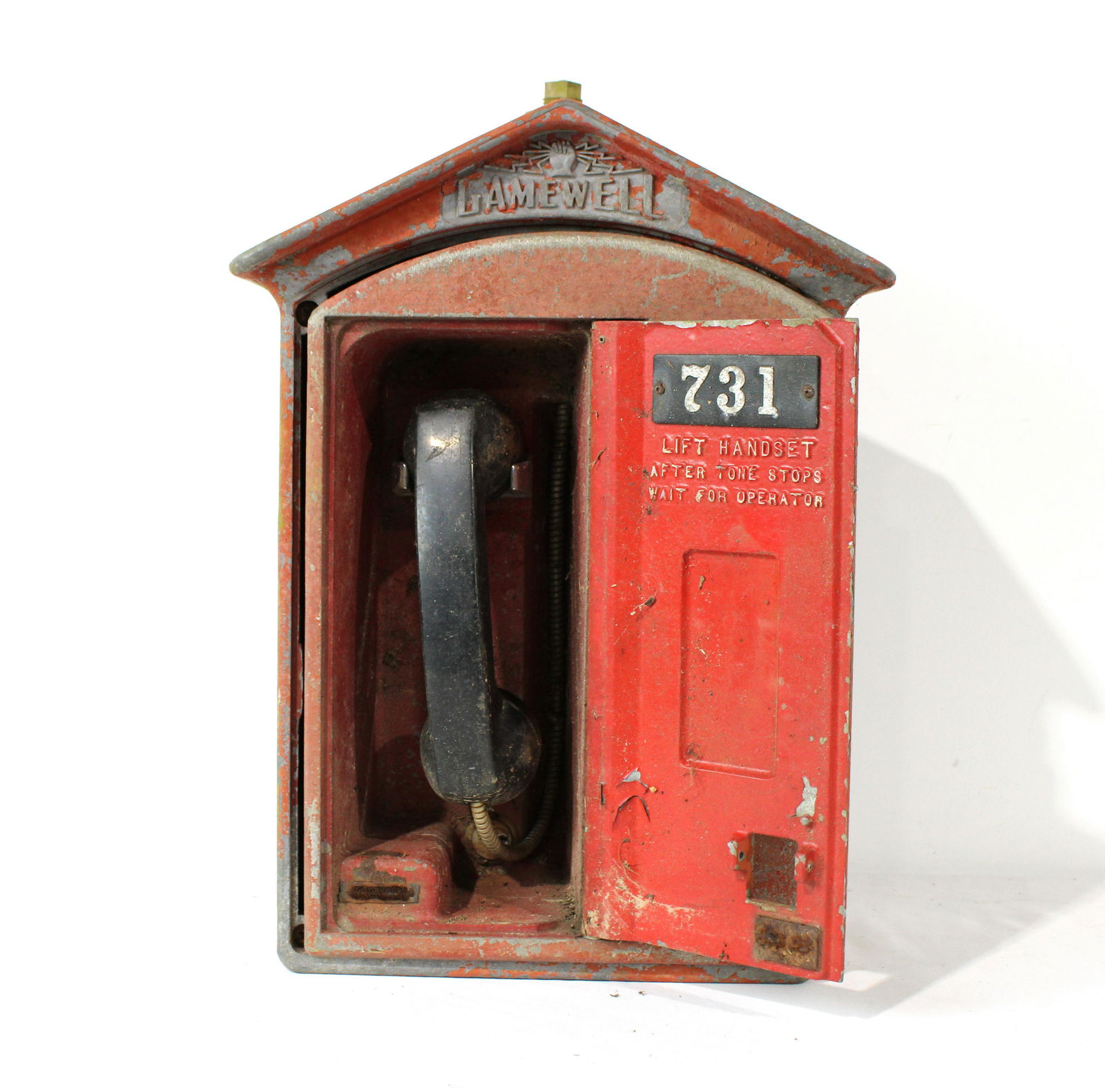 Antique Gamewell Emergency Call Box