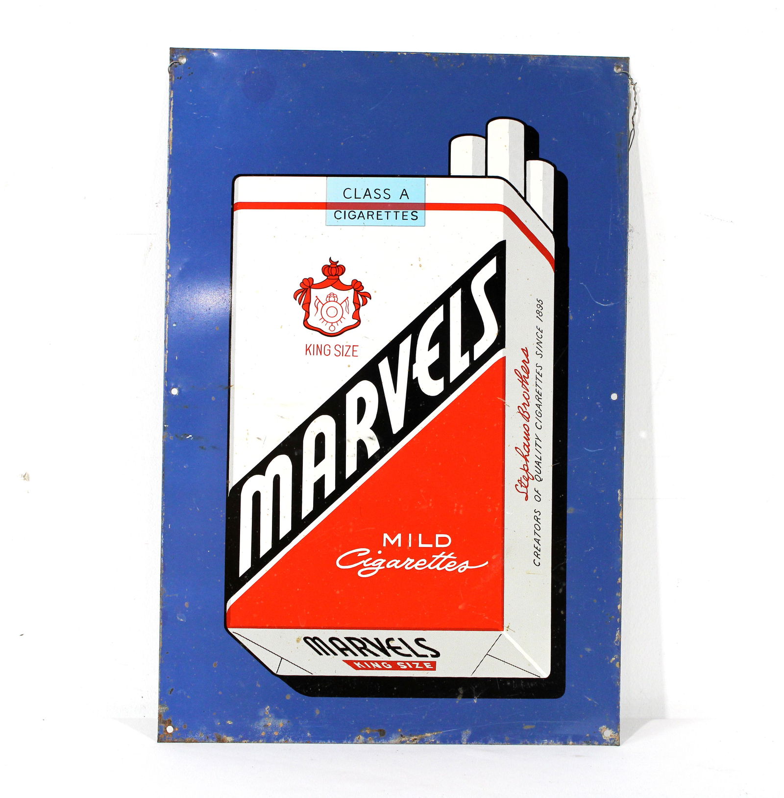Marvels Cigarette Tin Sign