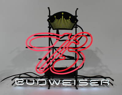 Neon Light Budweiser Chameleon