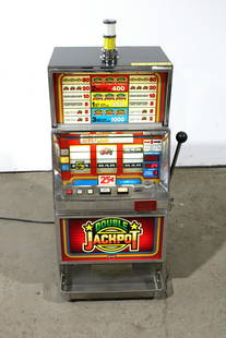 Rare Watling Double Jackpot 1c Slot Machine