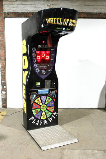 Wheel Of Boxing Arcade Game With Bill Acceptor
