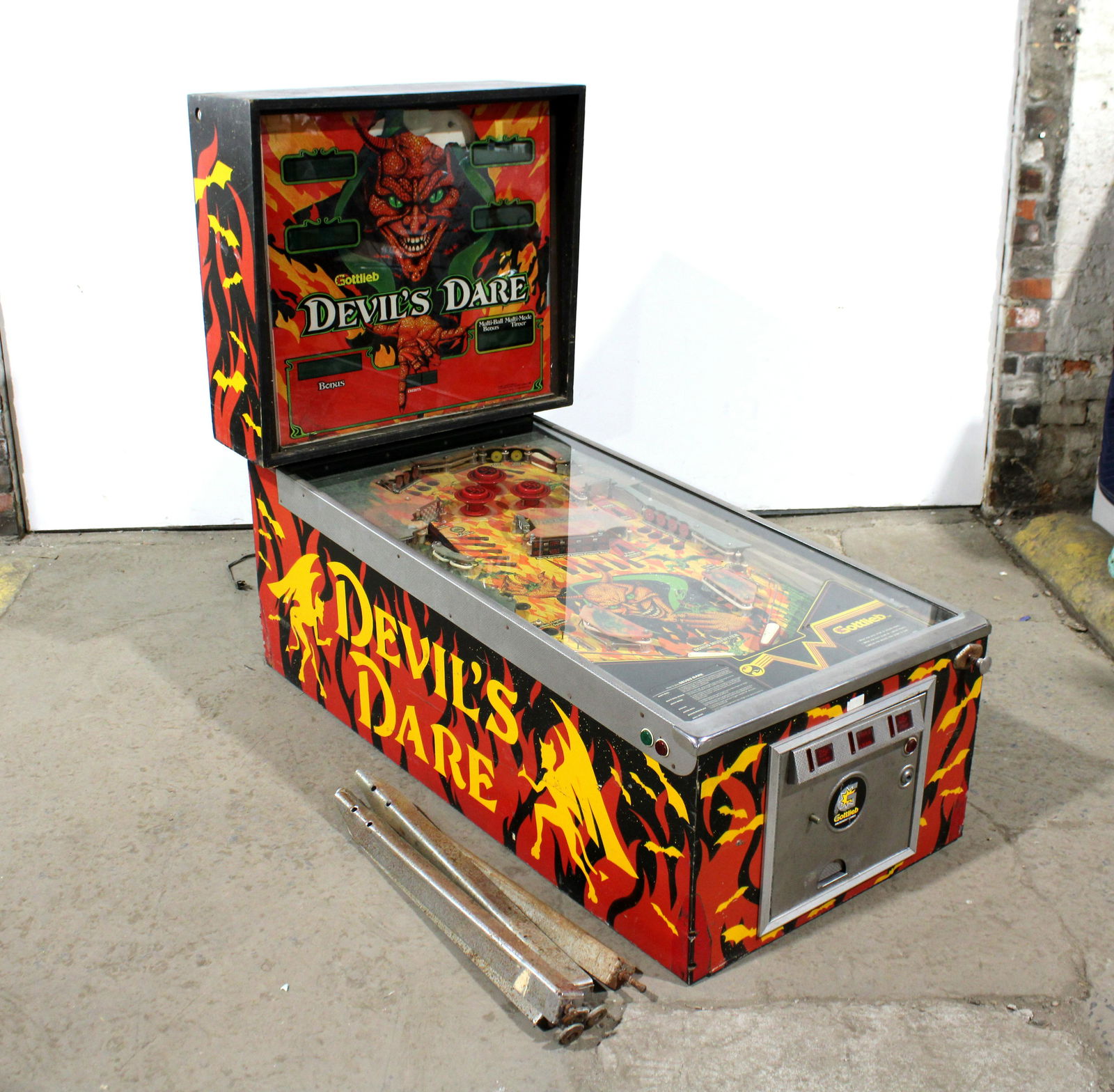 Gottlieb Devils Dare Pinball Machine - Jan 28, 2021 | Jaybird Auctions ...