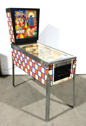 1965 Gottlieb Sky Line Wedgehead Pinball Machine