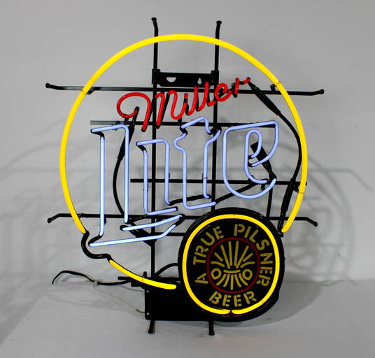 Miller Lite Pilsner Beer Neon Sign