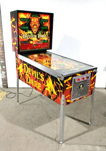 Devil's Dare Coin Operated Pinball Machine