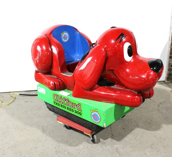 Clifford The Big Red Dog Coin Operated Kiddie Ride
