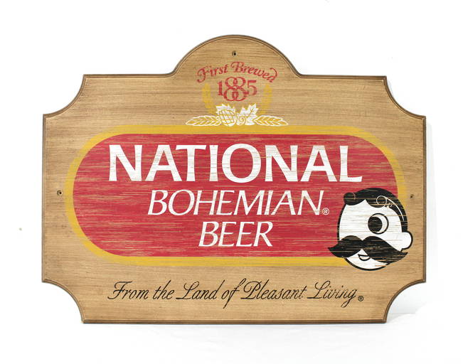 National Bohemian Natty Boh Beer Sign