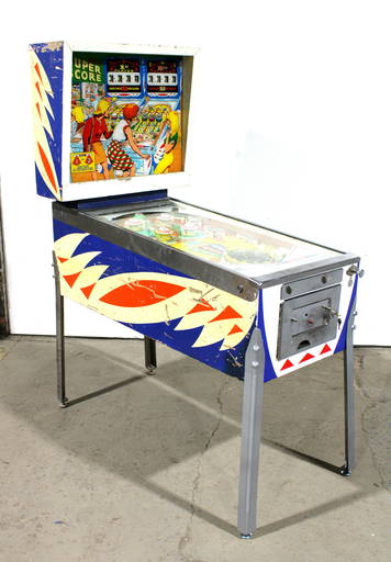 Gottlieb Super Score Pinball Machine - Mar 25, 2021 | Jaybird Auctions ...