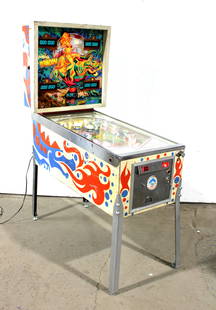 1975 Gottlieb's Fast Draw Pinball Machine