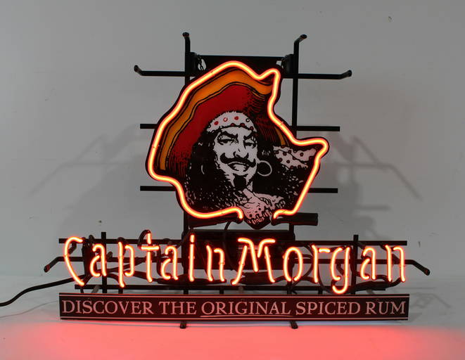 Captain Morgan Neon Sign