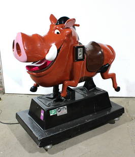 Lion King Pumba Kiddie Ride Coin Operated Kiddie Ride