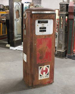 Red Tokheim Model 300 Gas Pump