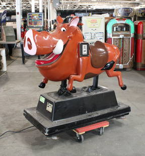Disney Pumba Coin Operated Kiddie Ride