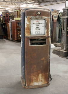 Gilbarco Stainless Top Tall Gas Pump