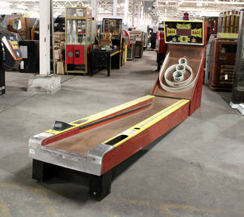 Skeeball Machine With 10 Ft Lane