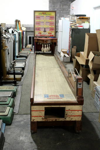 1950s 14ft Bally Abc Ball Bowler Bowling Arcade Game