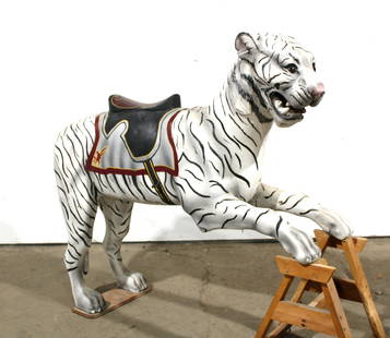 Dentzel Carved Carousel Tiger.