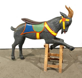 Dentzel Leaping Goat Carousel Animal