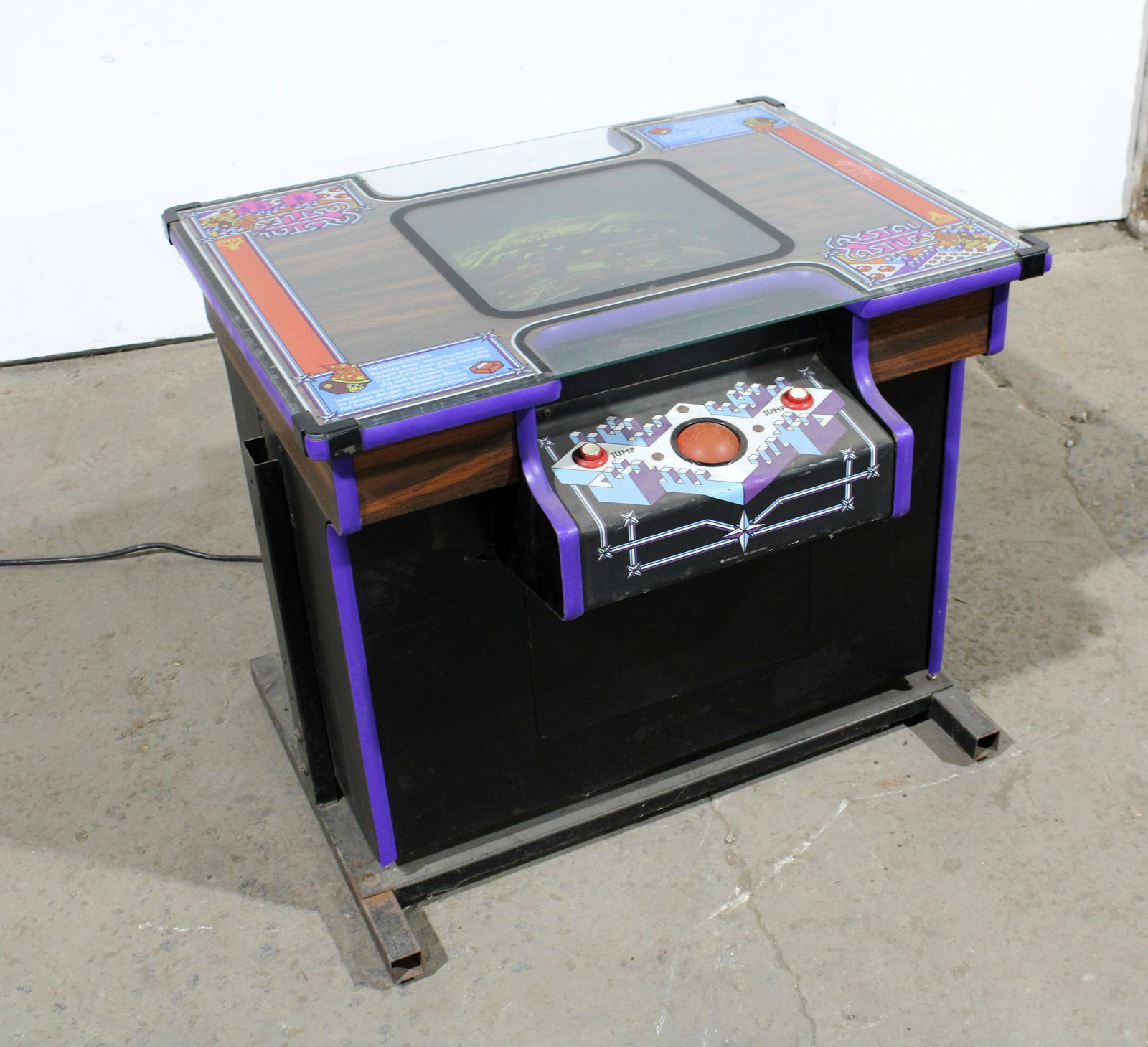 For Auction: Atari Crystal Castles Cocktail Arcade Game (#0045) on May ...