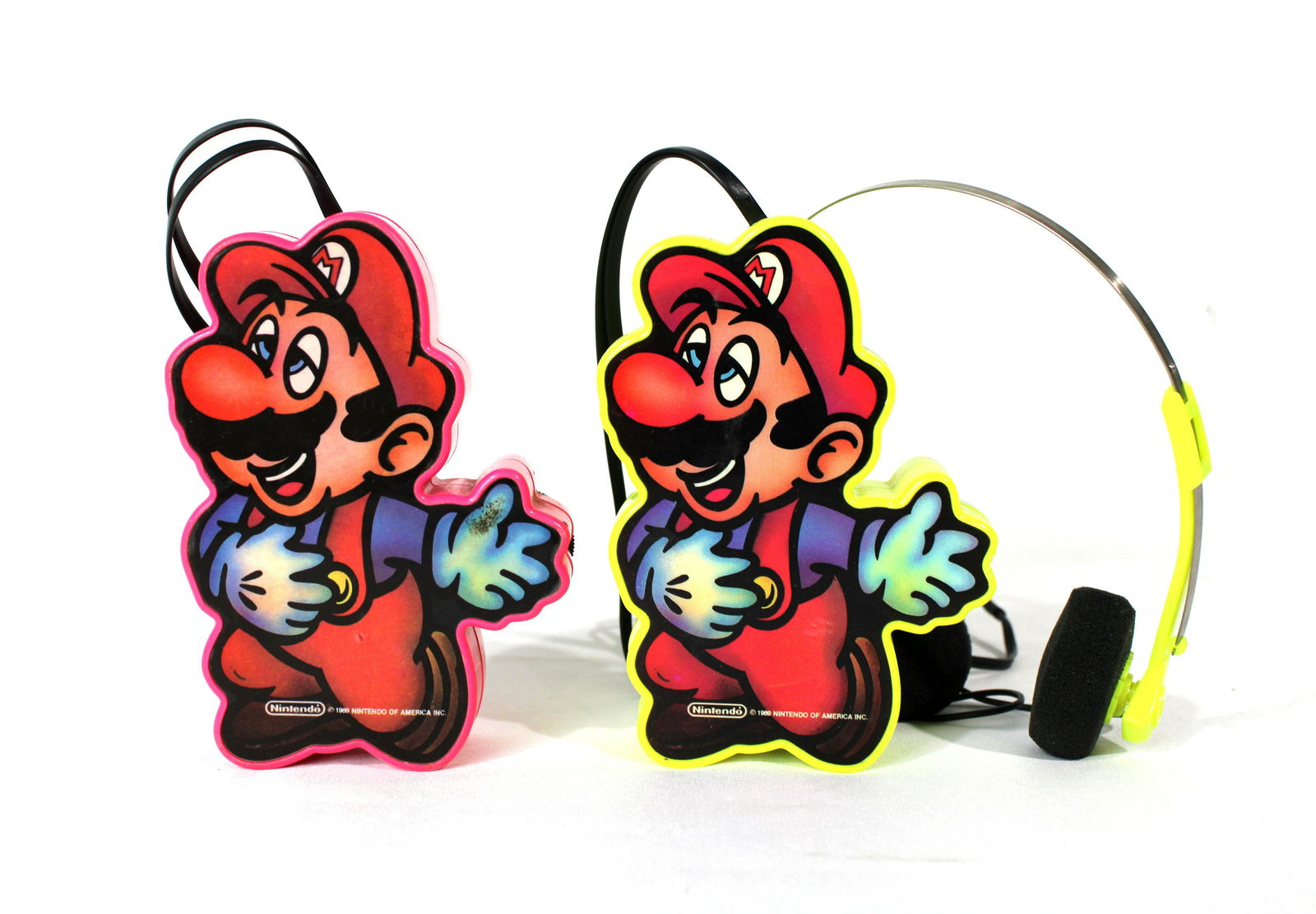 Nintendo Super Mario Am/fm Radio With Headphones