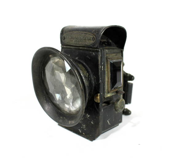 1890s Powell And Hanmer Diamond Light Bicycle Oil Lamp