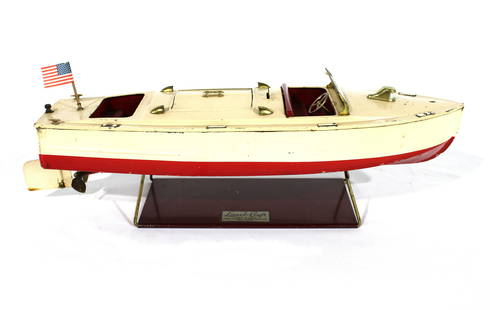 Lionel Craft Boat & Stand