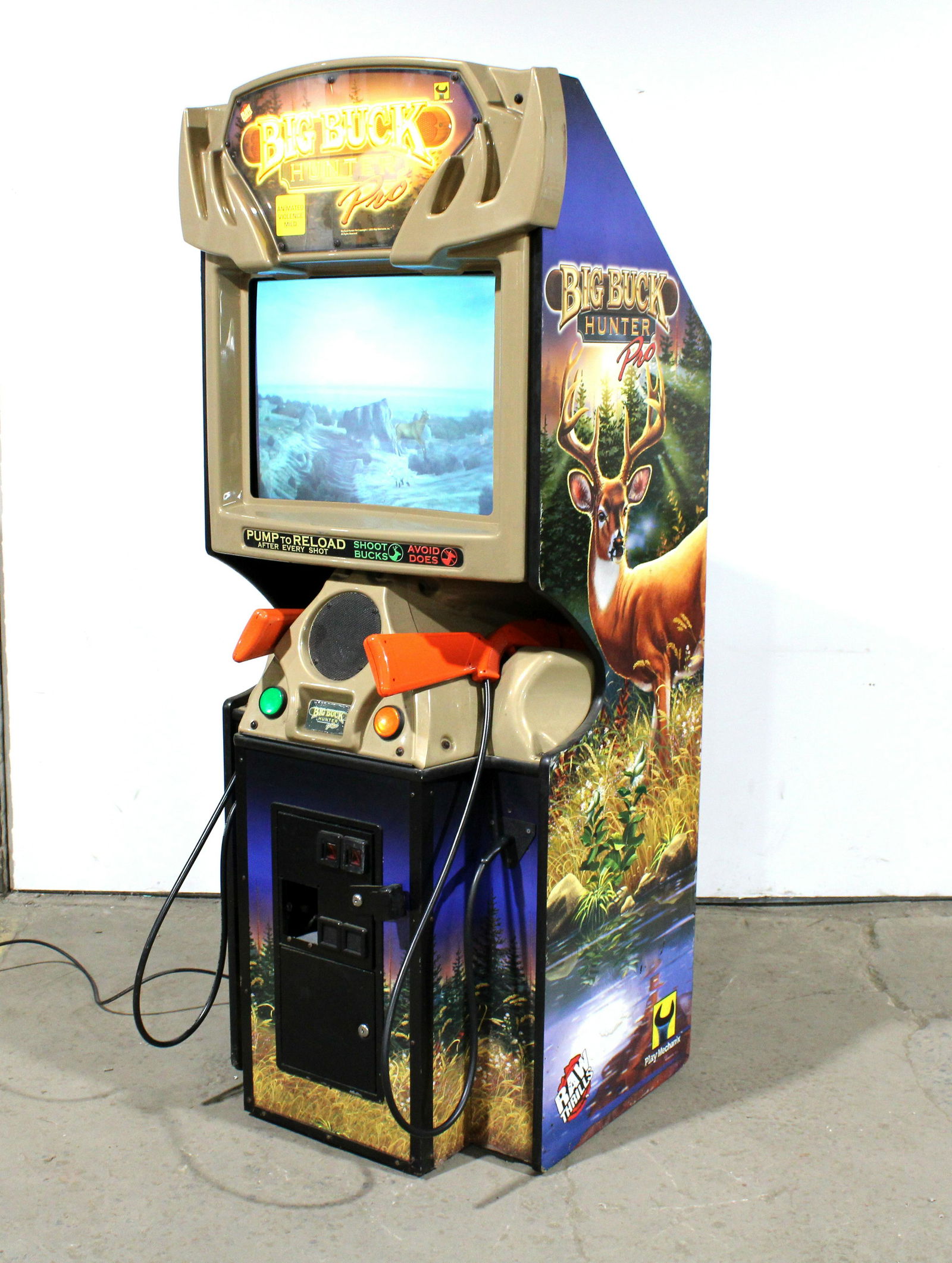 Raw Thrills Big Buck Hunter Pro Arcade Game