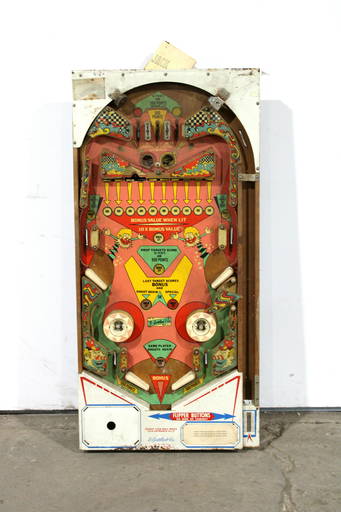 Gottlieb Jack In The Box Populated Pinball Playfield