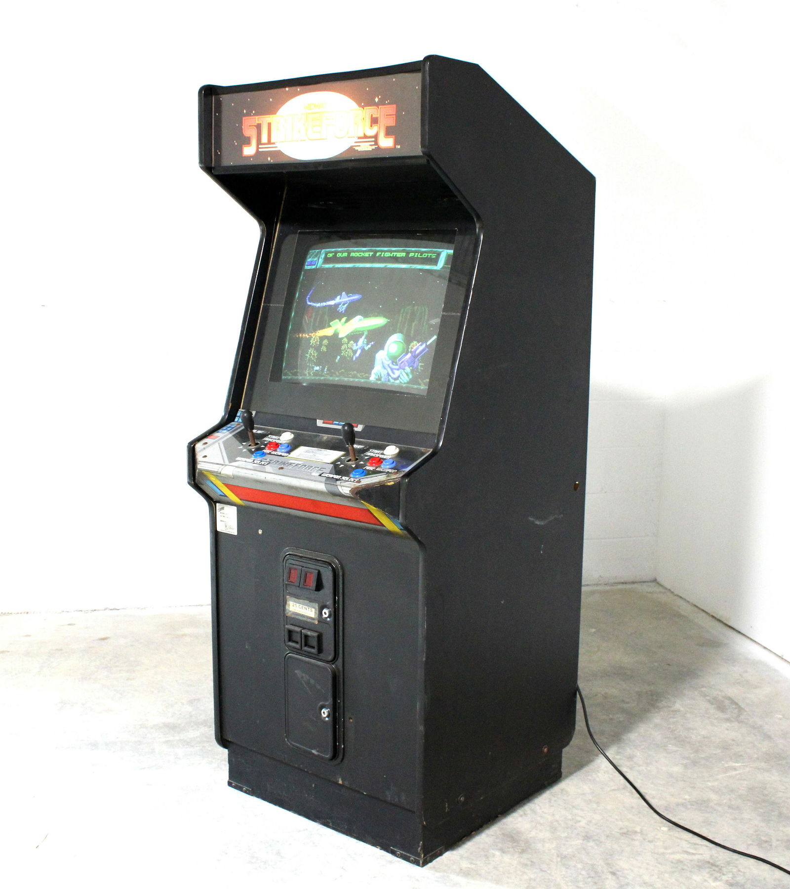 Midway Strikeforce Arcade Game In Dynamo Cabinet
